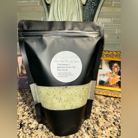 Hand Crafted | Bath & Body | Lemongrass Japanese Green Tea Foot Scrub ...